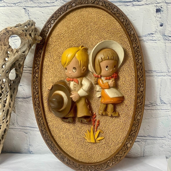 Vintage Wall Plaque - Etsy