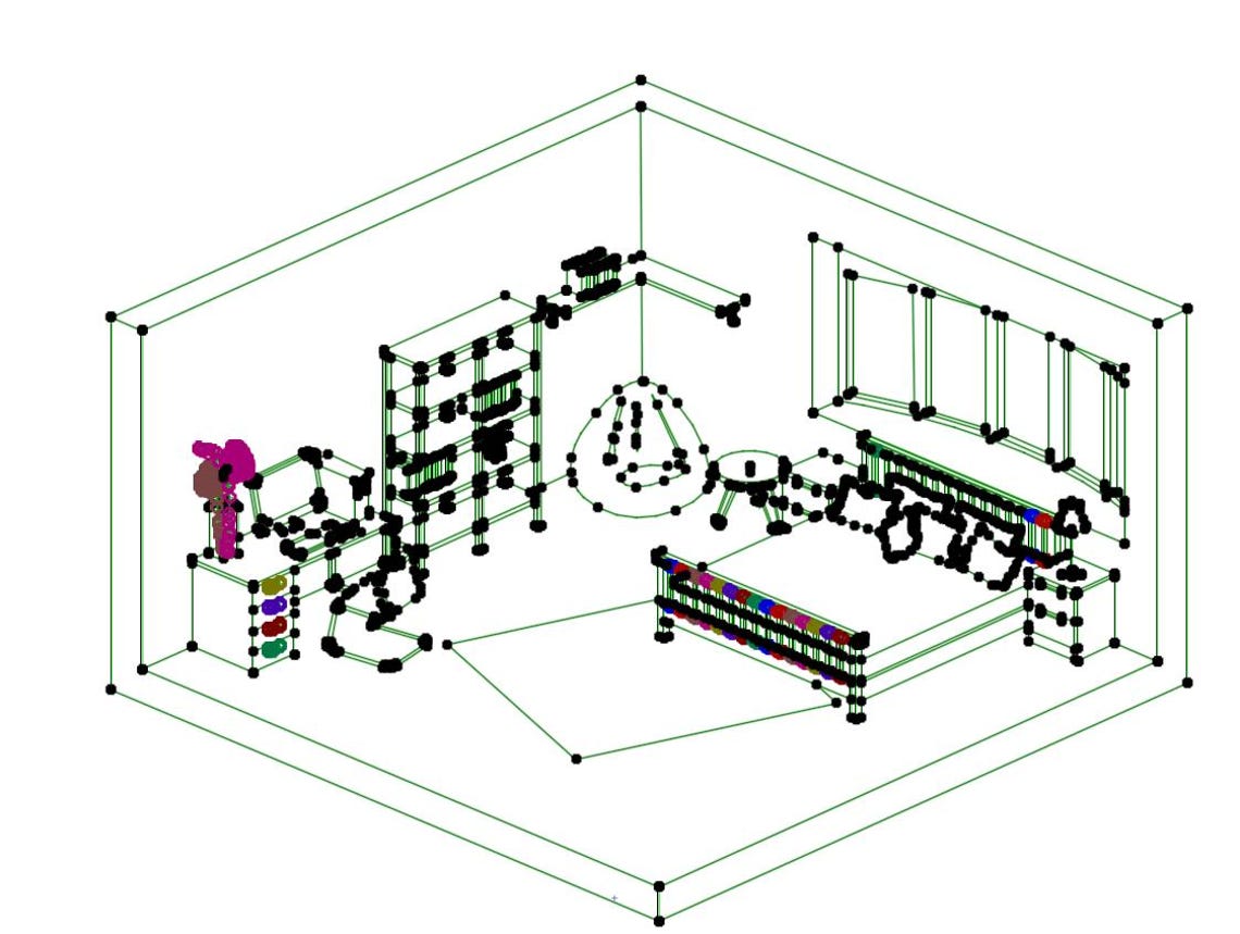 Axonometric Bedroom CAD Block + 3D CAD File + 2D PDF - Etsy