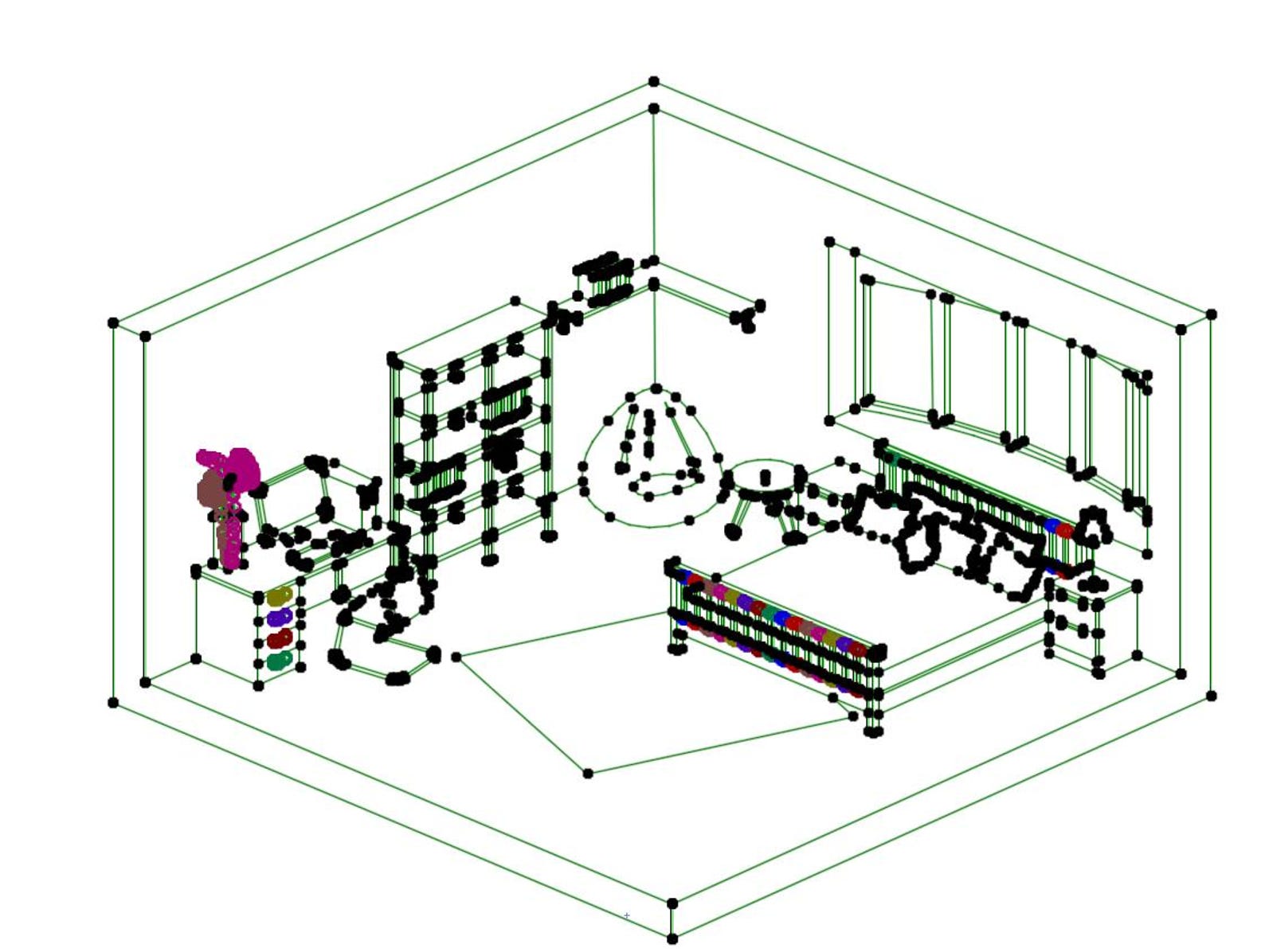 Axonometric Bedroom CAD Block + 3D CAD File + 2D PDF - Etsy