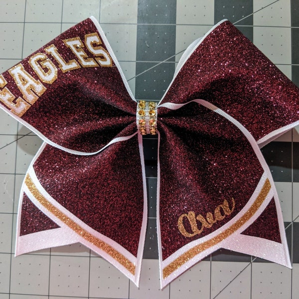 Custom Cheer Bow - Etsy