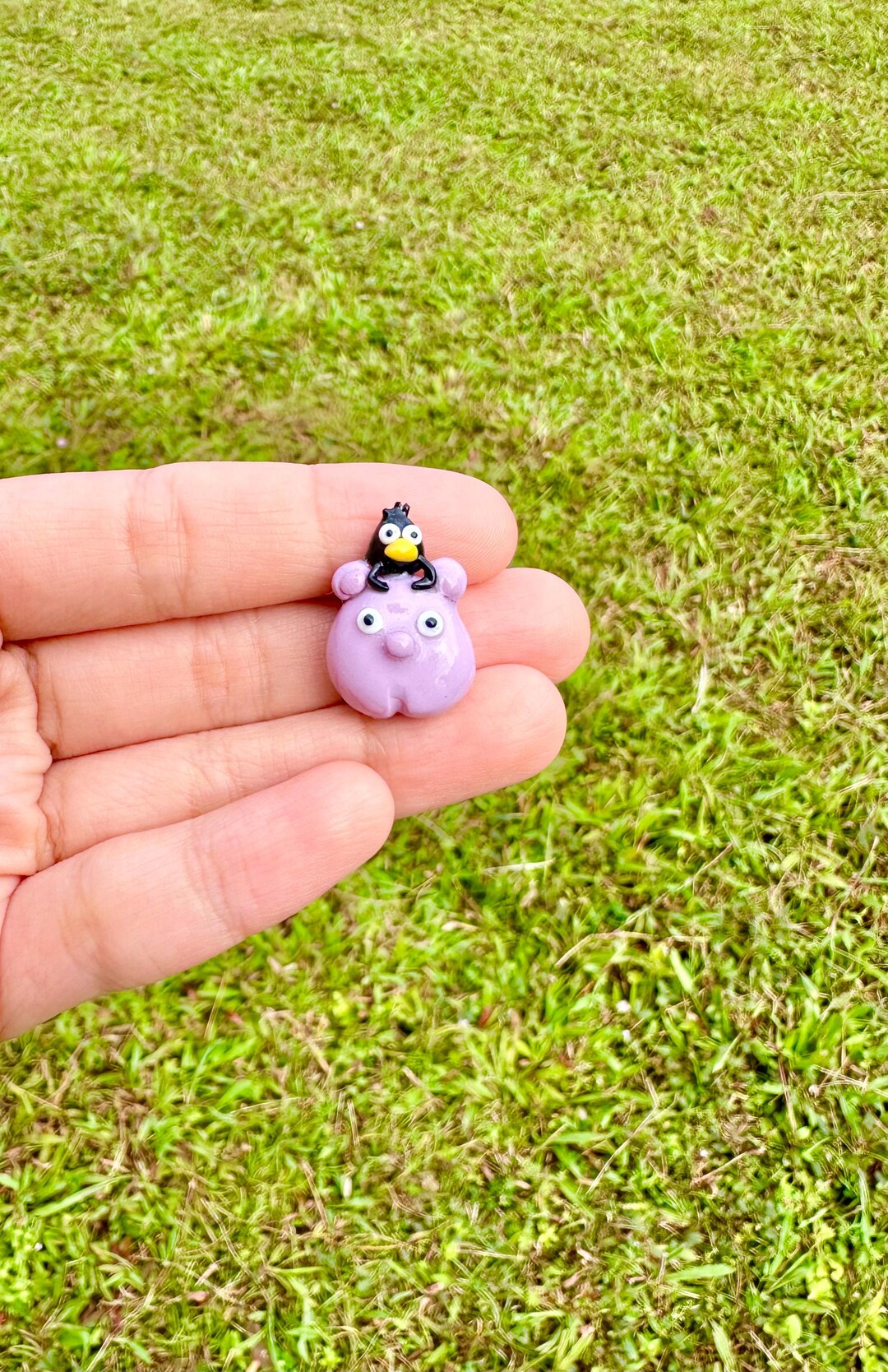 Studio Ghibli Boh Mouse and Yu Bird Charm jibbitz/ Enamel Pin - Etsy