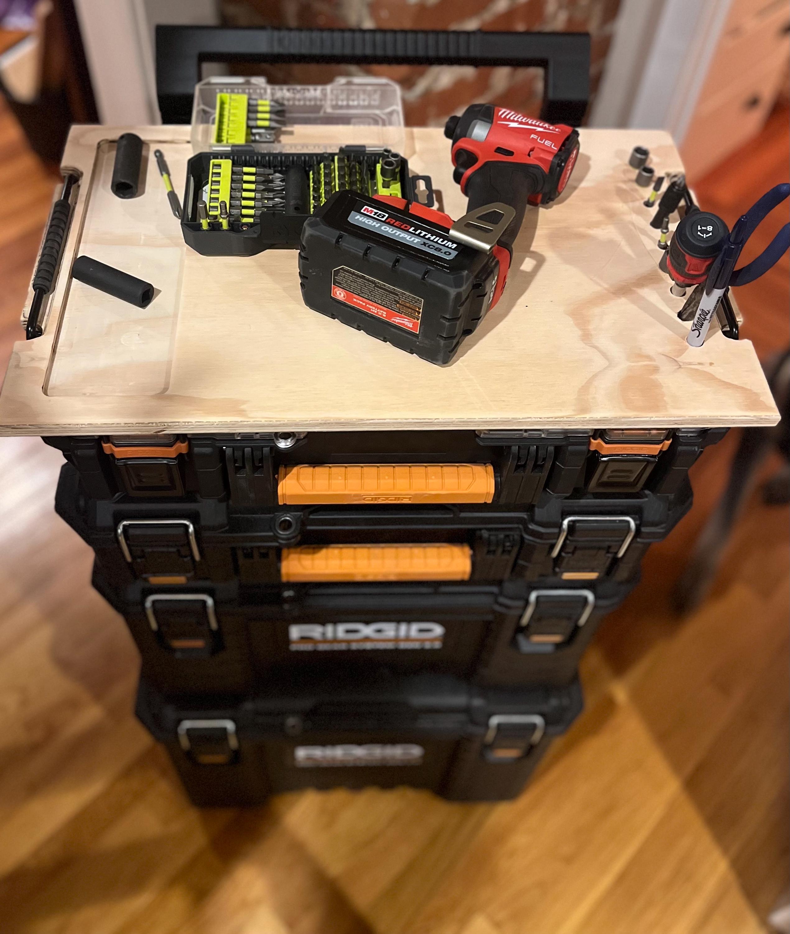 Ridgid Pro Gear Work Top (natural Wood Color) - Etsy