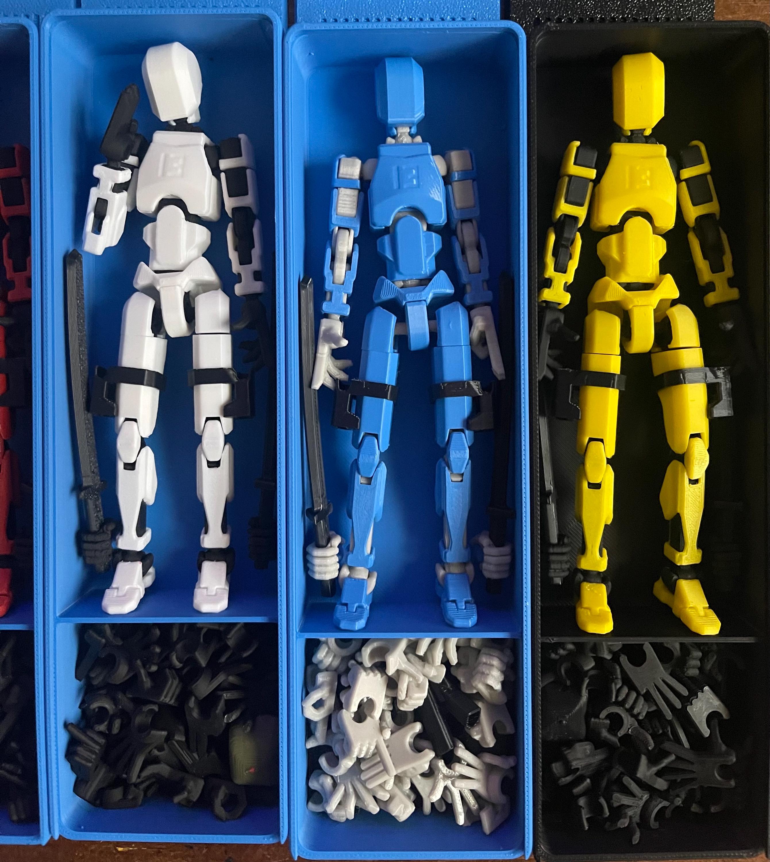 3D Printed Articulated Action Figure,dummy 13, Articulated for Play or ...