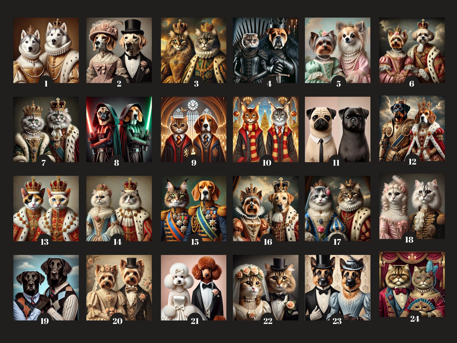 Custom Steampunk Pet Portrait – Victorian Cat & Dog Art With Clockwork ...