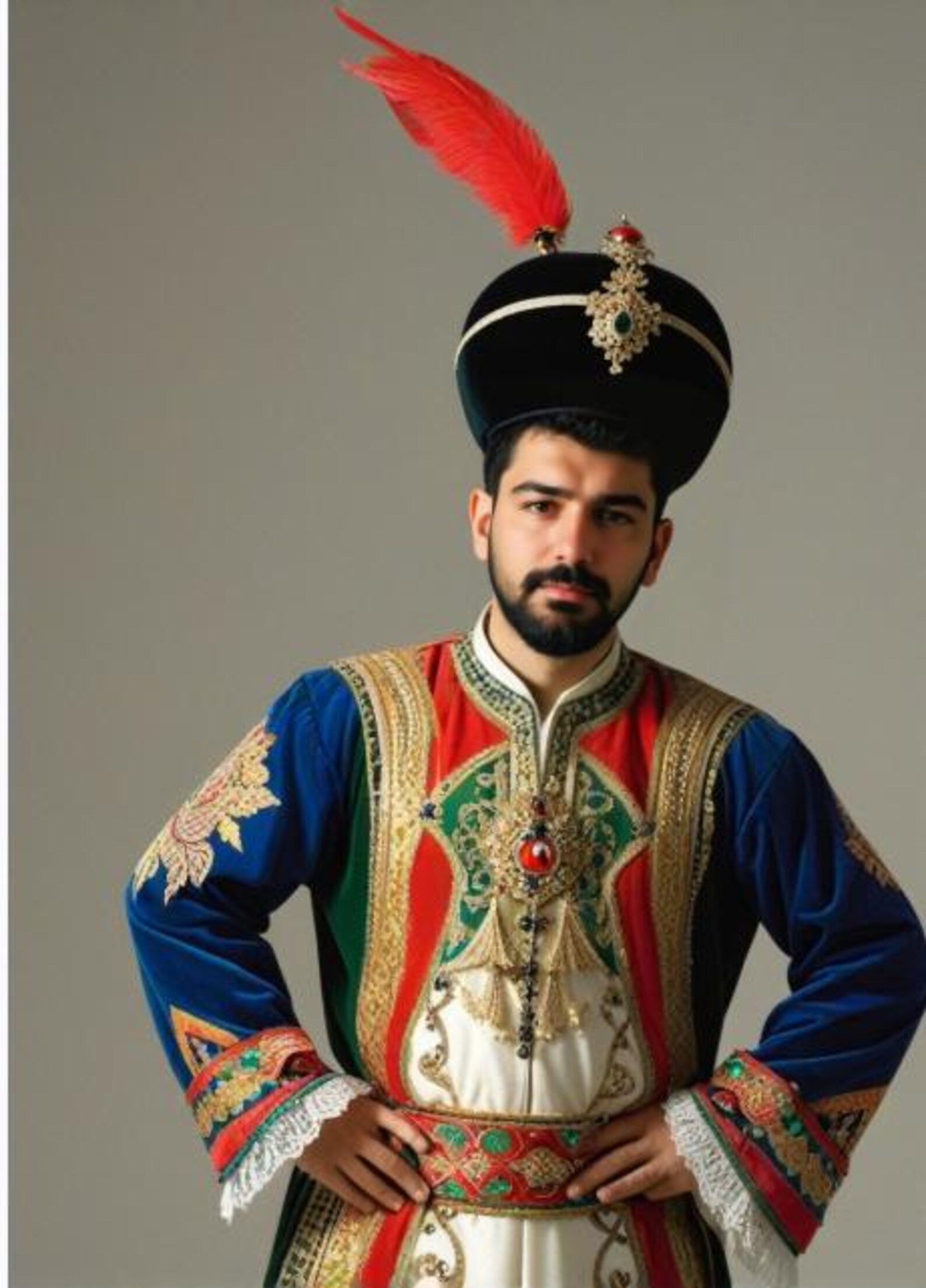 Custom Ottoman Portrait From Photo, Personalized Sultan or Sultana ...