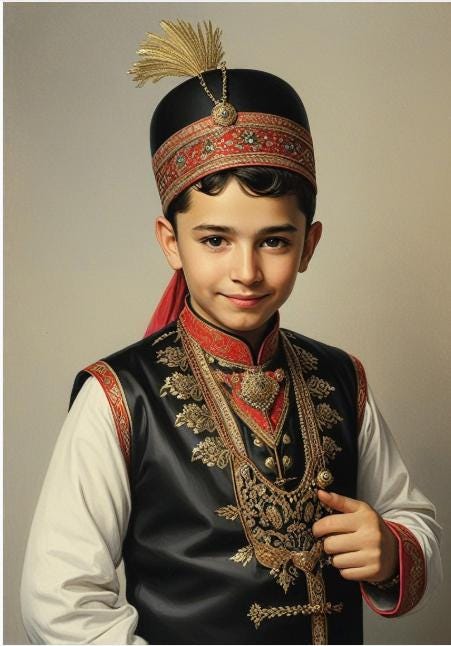 Custom Ottoman Portrait From Photo, Personalized Sultan or Sultana ...