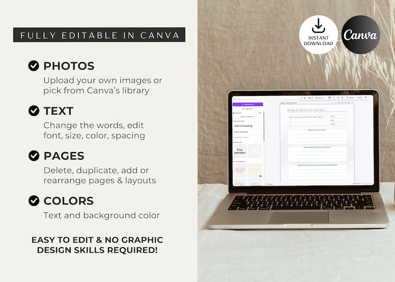 Customizable Travel Journal: 19-page Trip Planner (digital Download) - Etsy
