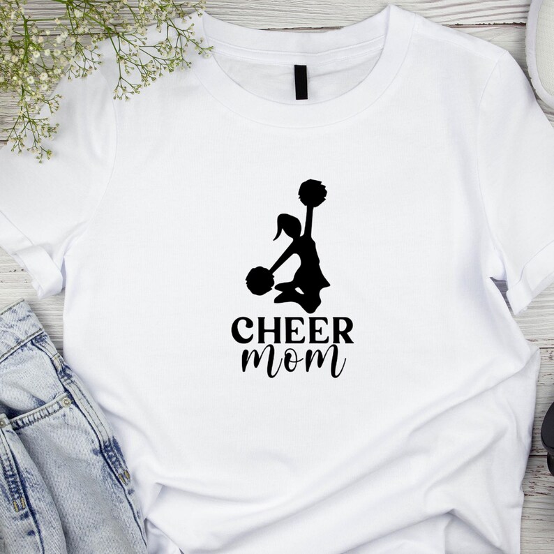 Cheer Mom Svg Bundle, Cheerleading Mom Svg Png, Cheer Mom Shirt Svg - Etsy