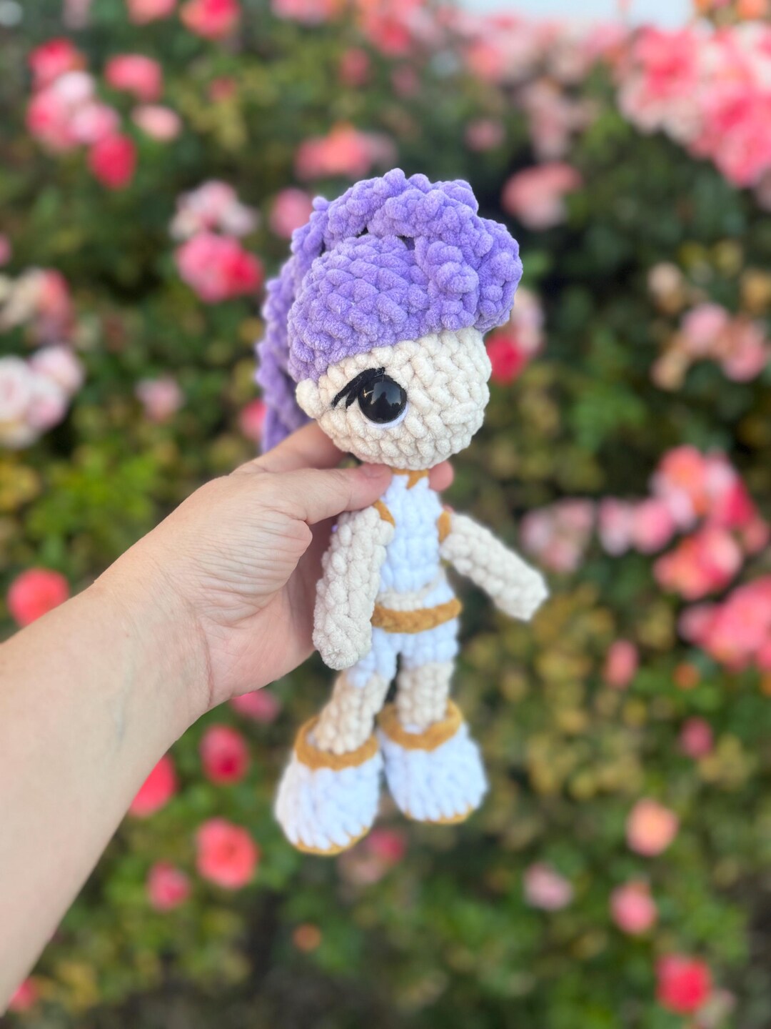 Crocheted Made to Order Rumi Kpop Demon Hunters Doll! - Etsy