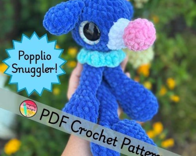 Crochet Popplio Inspired Chibi Pokemon Starter - Etsy Israel
