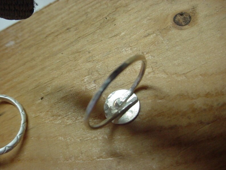 50 Adjustable Ring Blank With 3/8 Inch Glue Pad .925 - Etsy