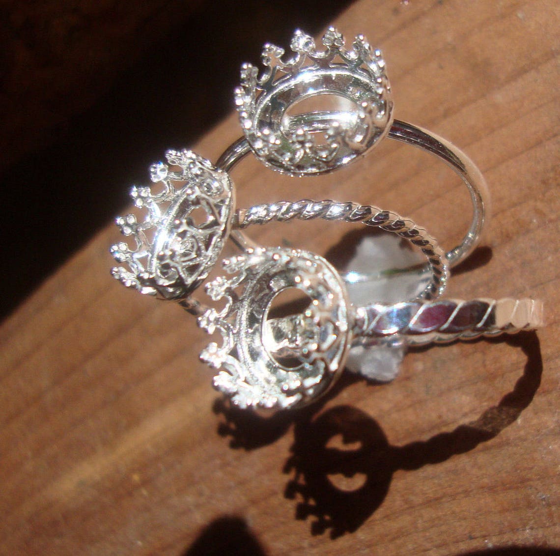 Ring Blank Gallery Style Bezel Setting Round 10mm With Choice - Etsy