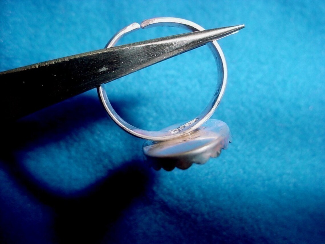 Wide Fixed Size Ring Blank With 18x13 Bezel Cup Setting Std - Etsy