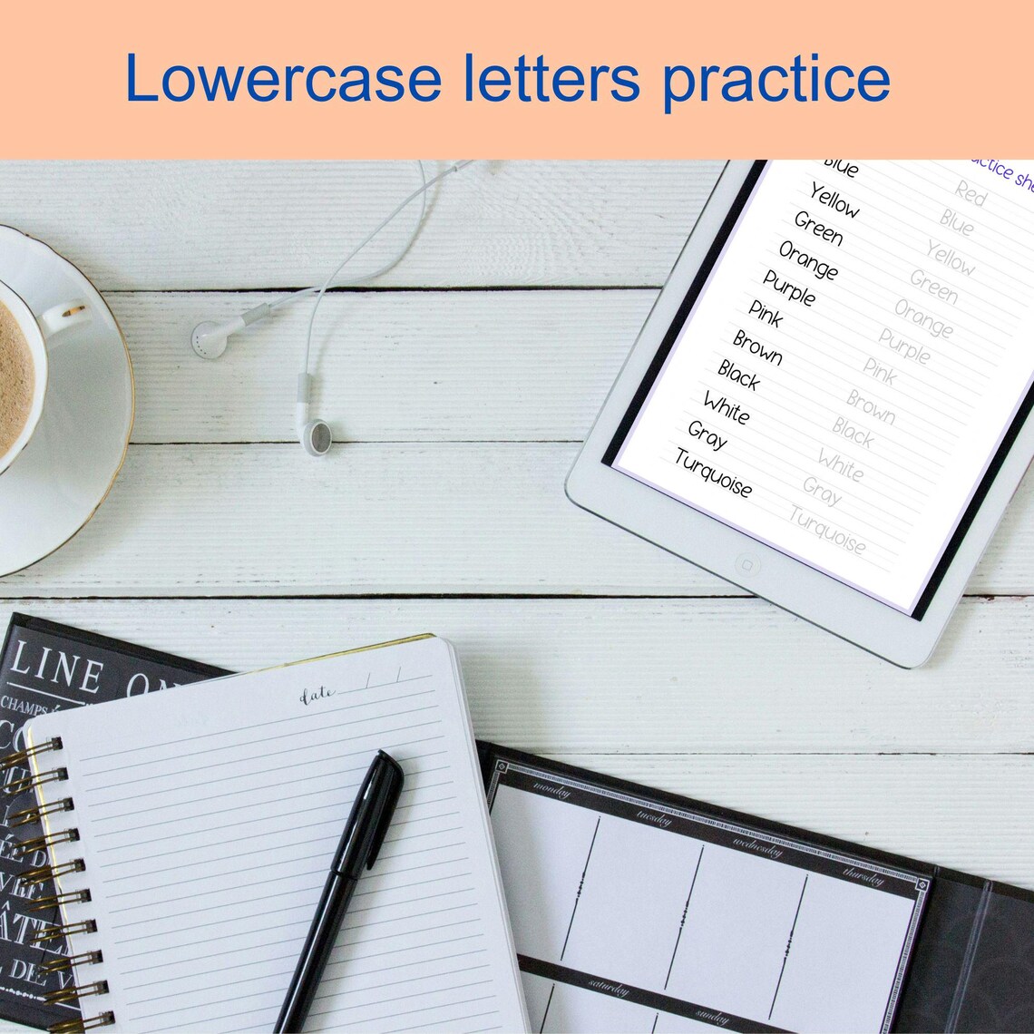 Handwritten Scribble Worksheets 31 Page, Hand Lettering Alphabet Abc ...