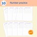 Handwritten Scribble Worksheet 72 Pages, Bundle Set, Hand Lettering ...