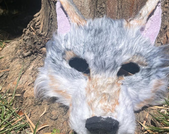 Fully Furred Therian/cosplay Wolf Mask, Hand Made and Comfortable! (one ...