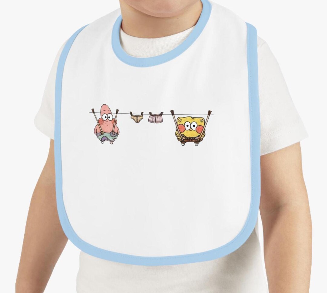 Cute Cartoon Character Bib, Funny Bib for Baby, Baby Shower Gift ...