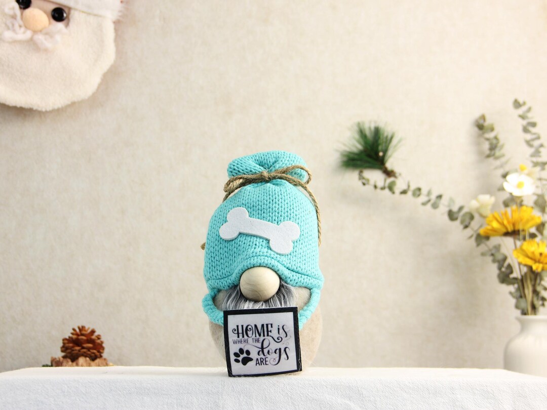 Bone Gnome Fish Head Gnome Knitted Gnome Rudolph Gnome Christmas Gnome ...