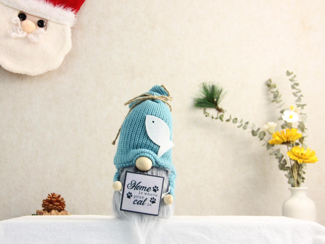 Bone Gnome Fish Head Gnome Knitted Gnome Rudolph Gnome Christmas Gnome ...