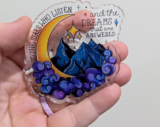 ACOTAR Night Court Authentic Popsocket™ Popgrip Phone Grip Expanding ...