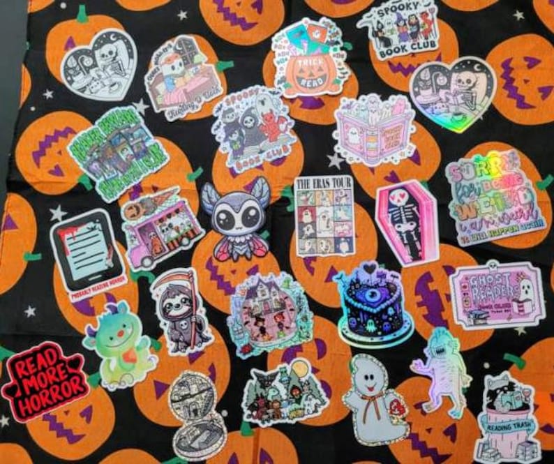 Skeleton Sticker, Kindle Sticker, Bookish Sticker, Reader Sticker ...
