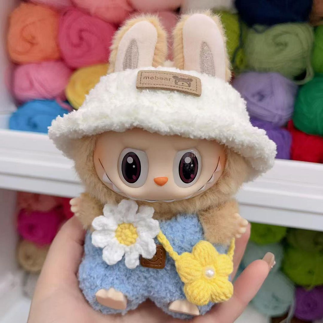 Labubu los monstruos crochet Otoño en estado salvaje Ropa labubu hecha ...