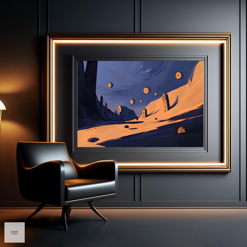 Set of 20 Surrealism Frameable Digital Art Print Downloadable Artworks ...