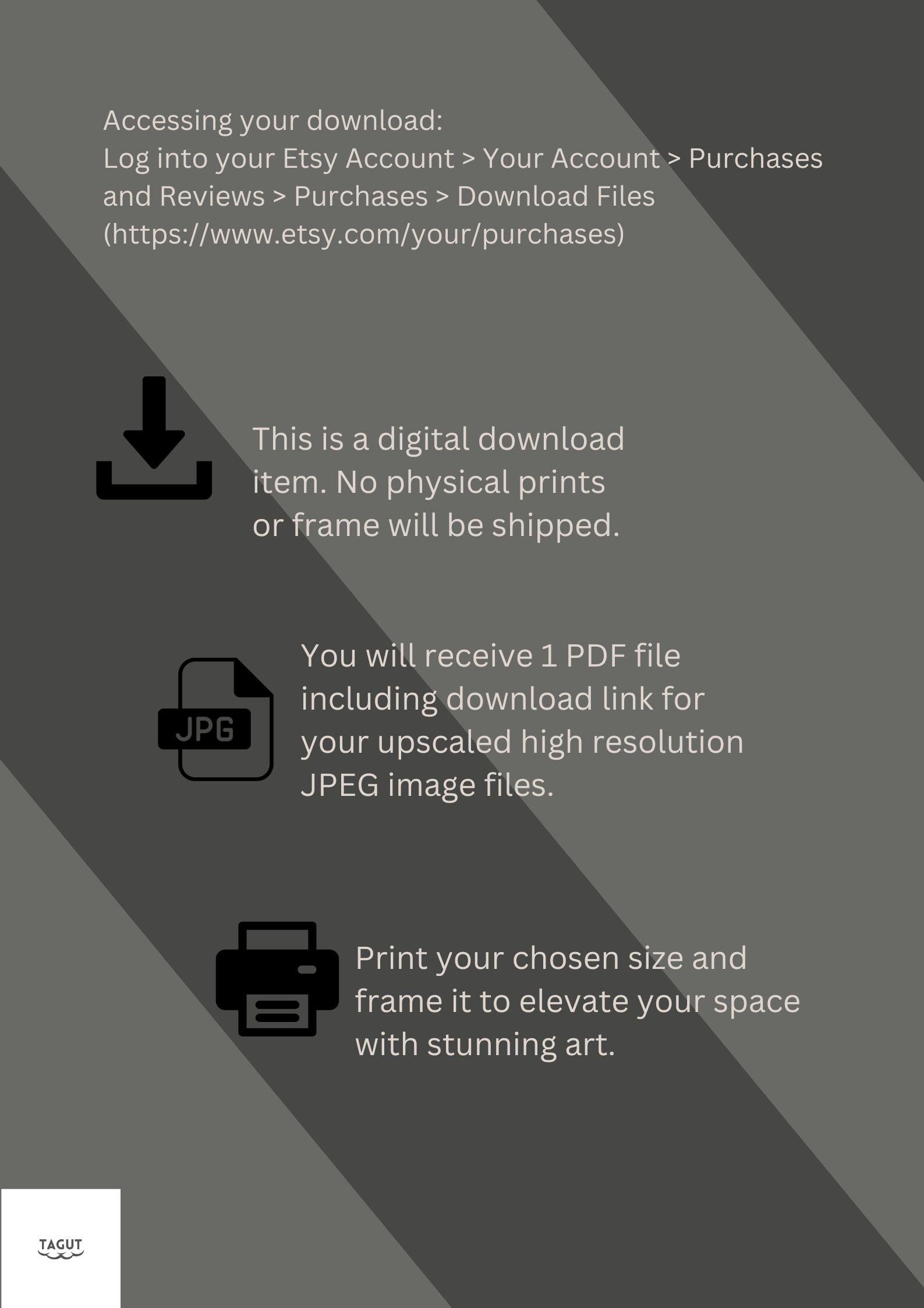 Set of 3 Minimalist Void Poster Prints Void Black and White Art Digital ...