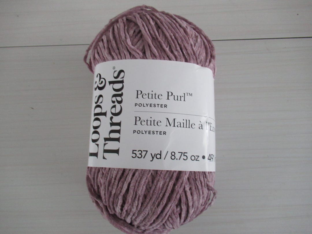 Loops and Threads Petite Purl Elderberry - Etsy