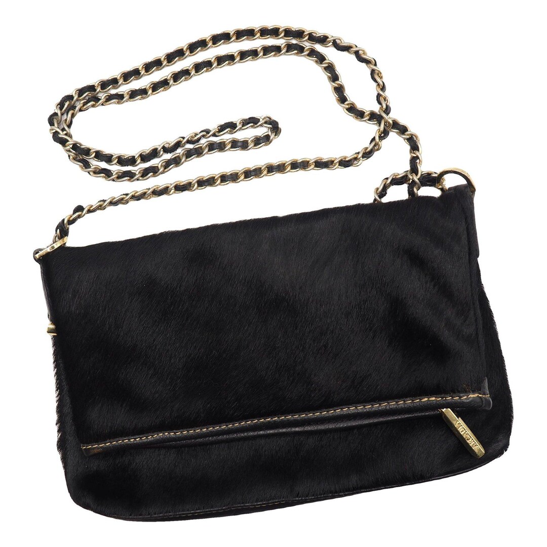 ARCADIA Hand Bag, Exotic Mongolian Sheep Fur Leather - Etsy UK