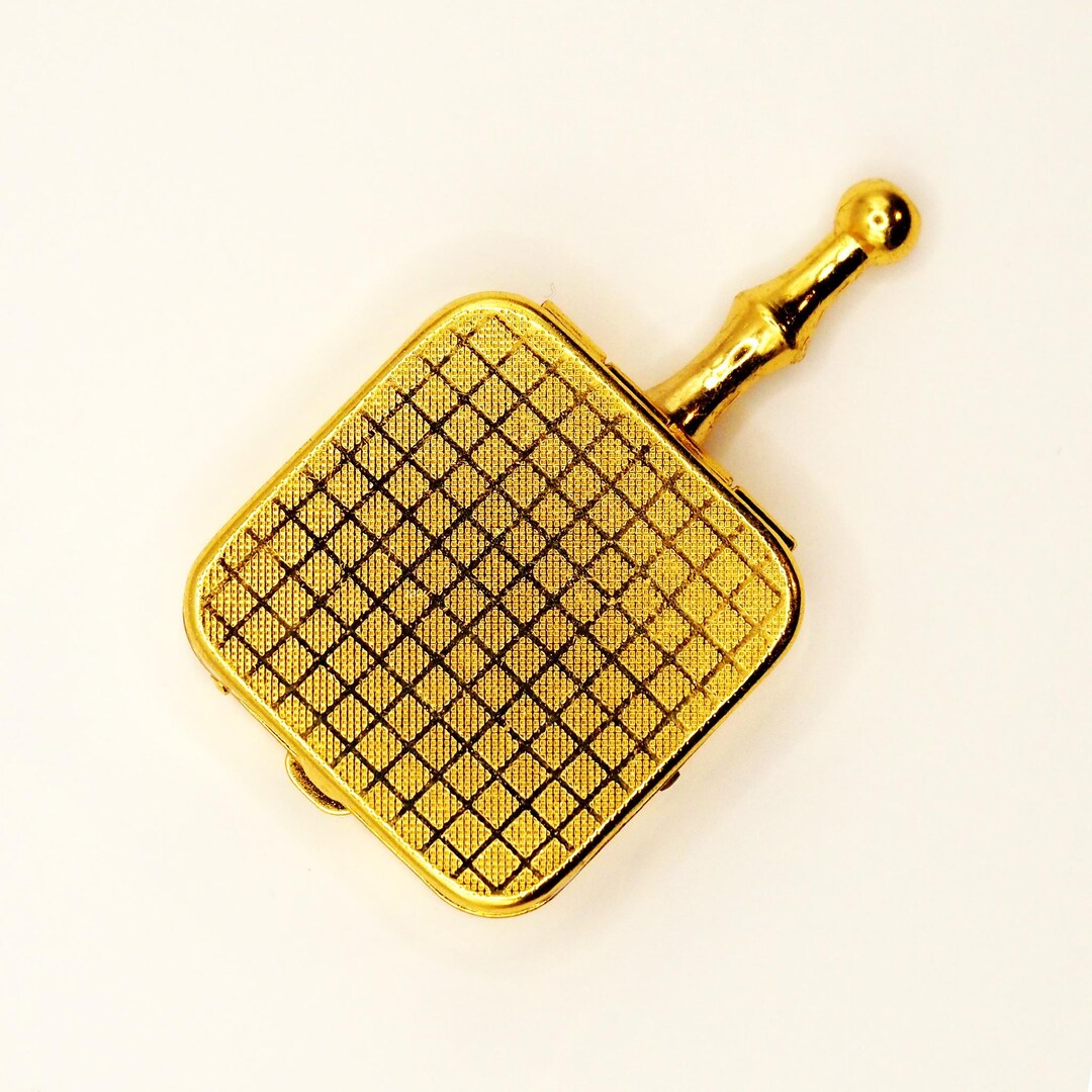 60s MID-CENTURY VINTAGE Pocket Ashtray, Gold Wash Finish - Etsy