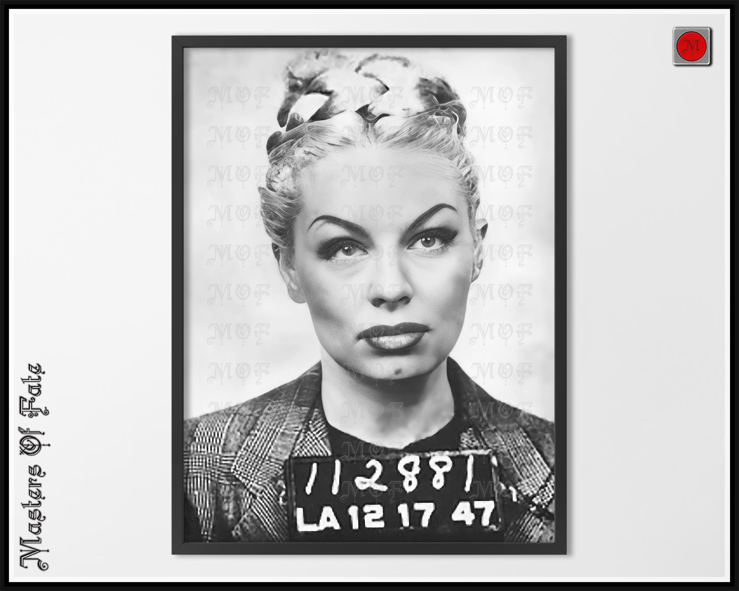 Lili St Cyr Mugshot Poster Vintage Pin up Photo REMASTERED 42 - Etsy ...