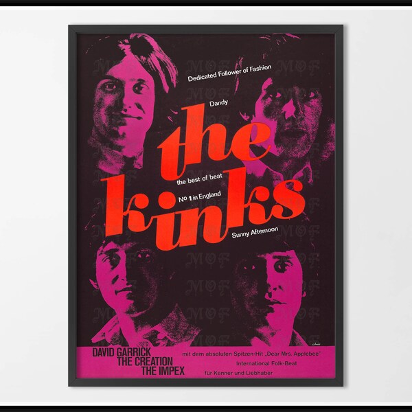 The Kinks - Etsy