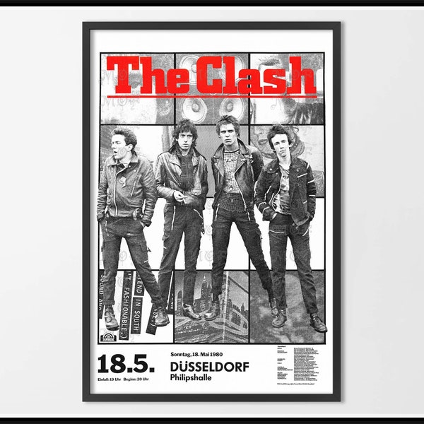 Rock Concert Posters - Etsy