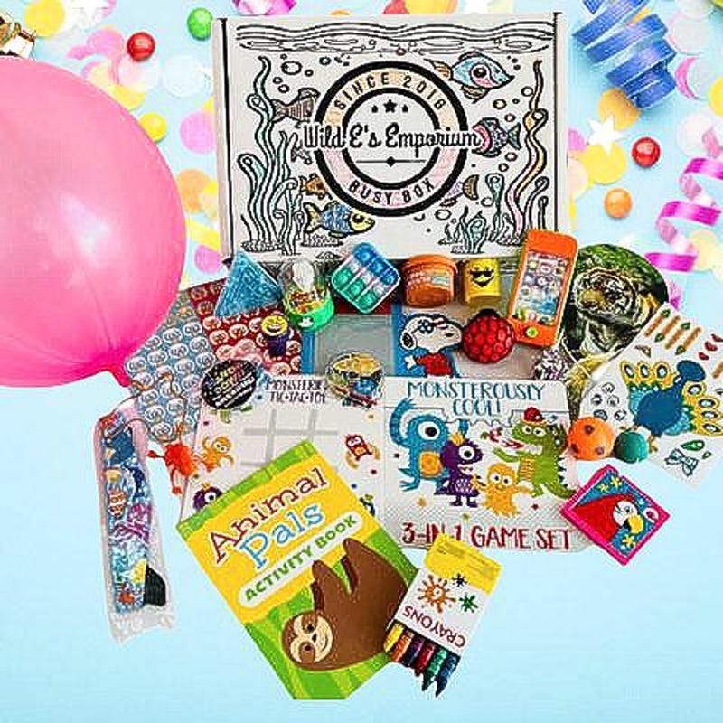 Kids Activity Box - Etsy