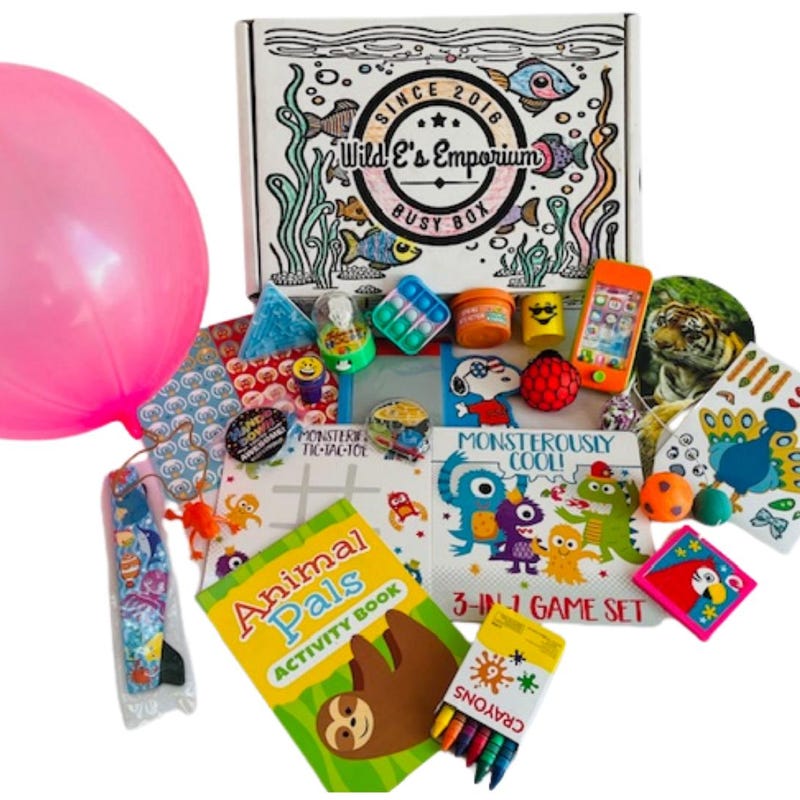 Kids Activity Box - Etsy