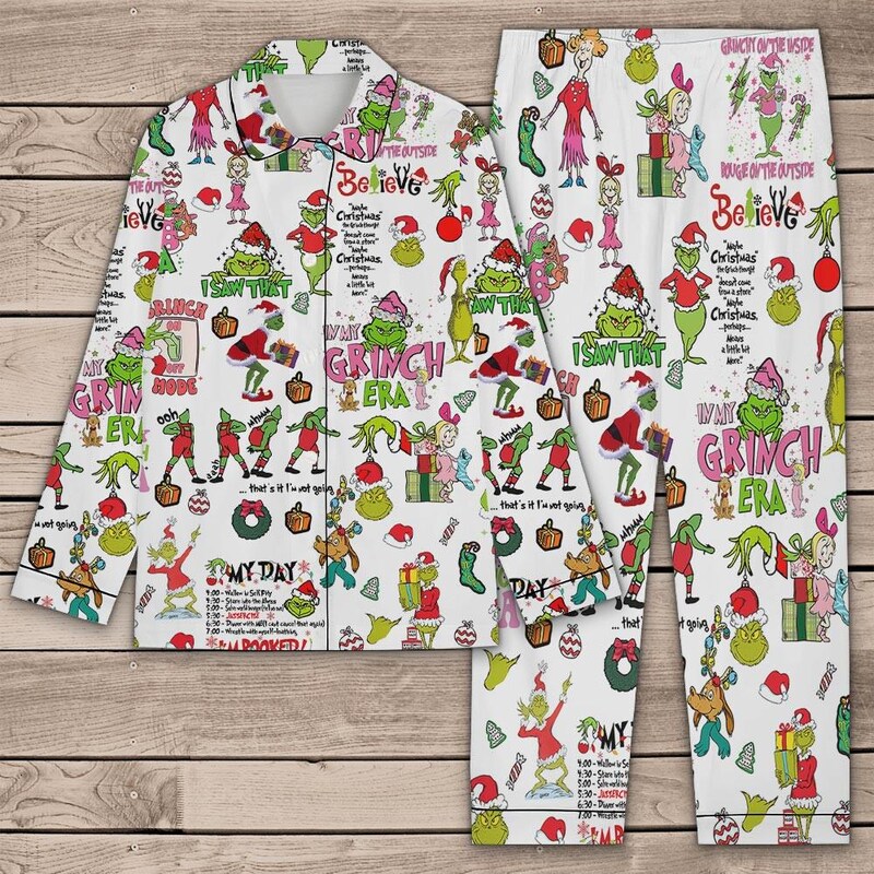 Grinch Pajamas - Etsy