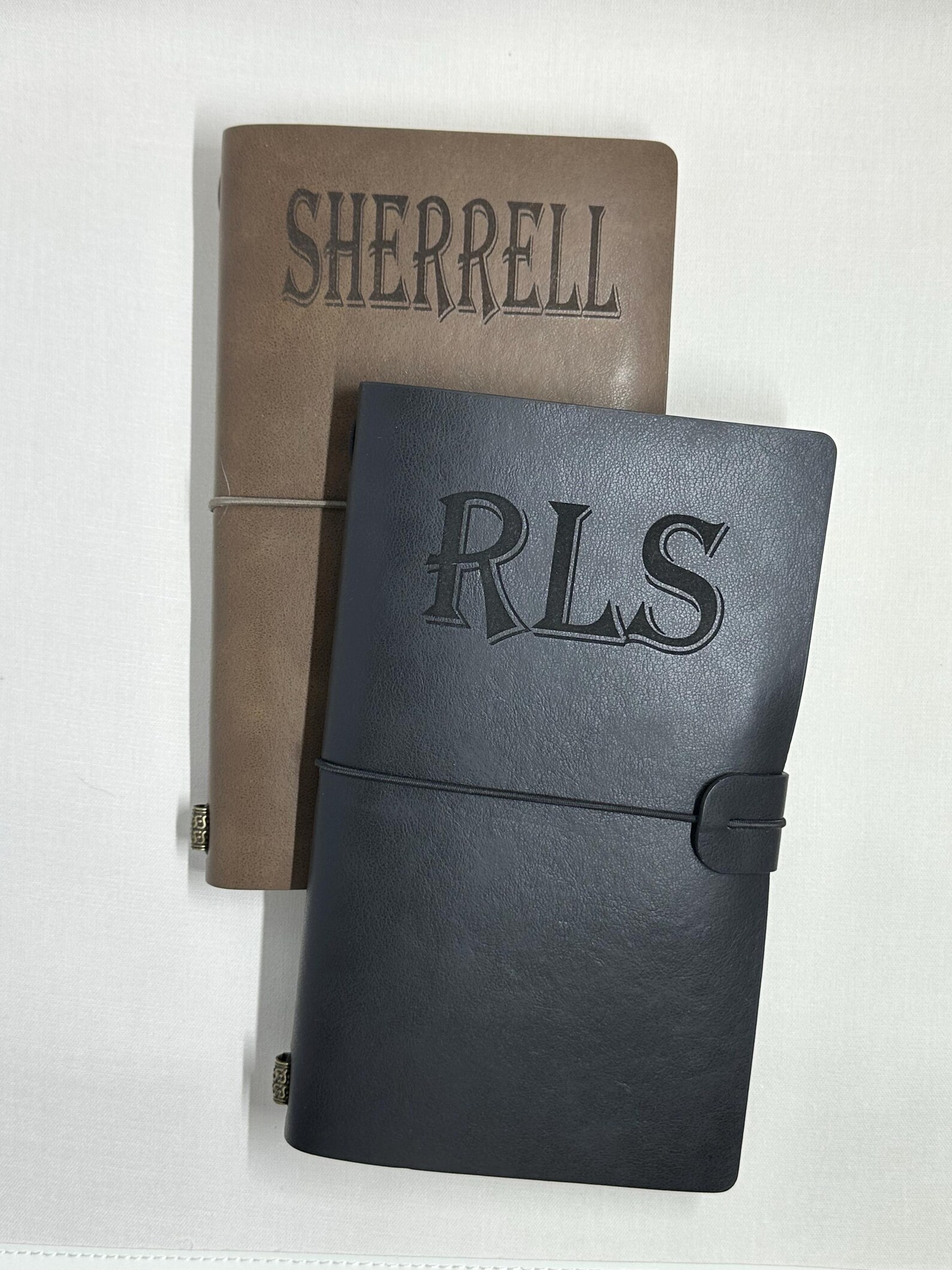 Refillable Faux Leather Travel Journal: Vintage Style Diary, 160 Pages ...