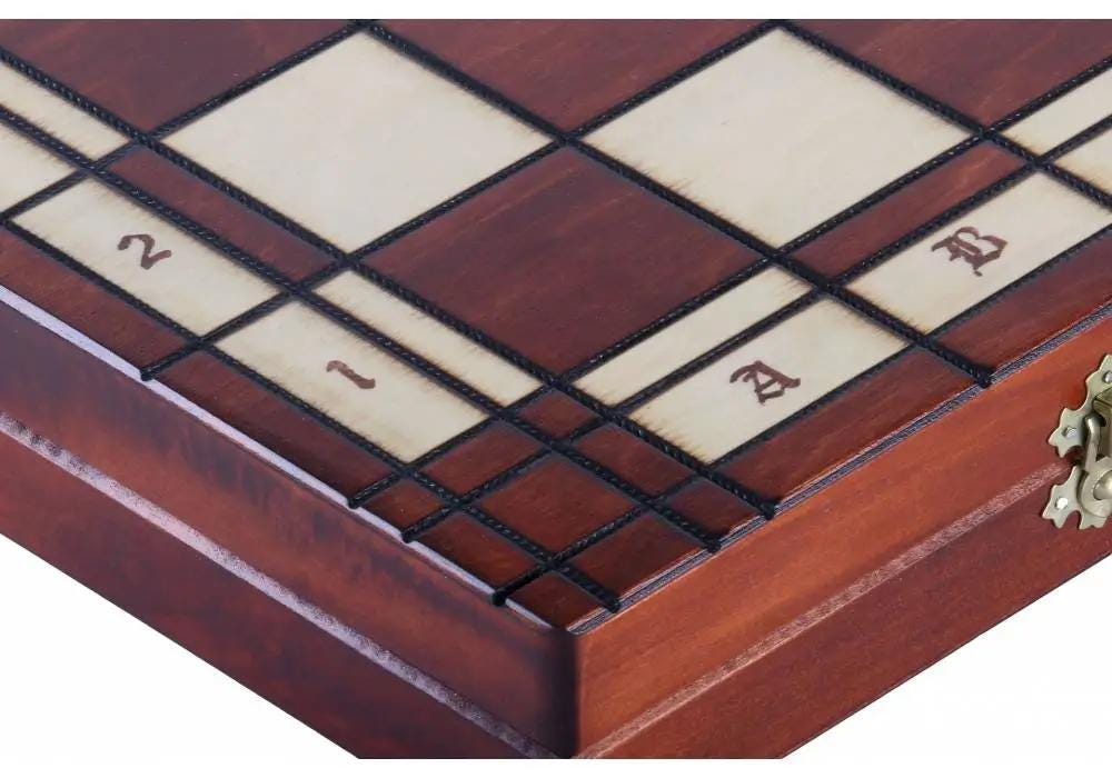Tournament Chess Set 16x16in With Figure Weights, Wooden Souvenir Chess ...