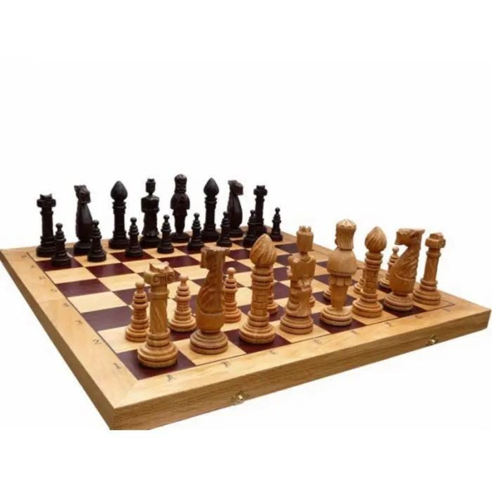 Oak Chess Set, Premium Gift Chess, Handcrafted Wooden Chess Sets - Etsy
