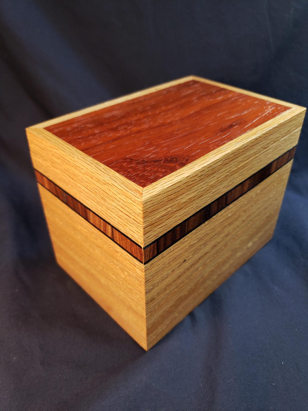 Swan Lake Music Box. Oak & Padauk With Walnut Inlay. - Etsy