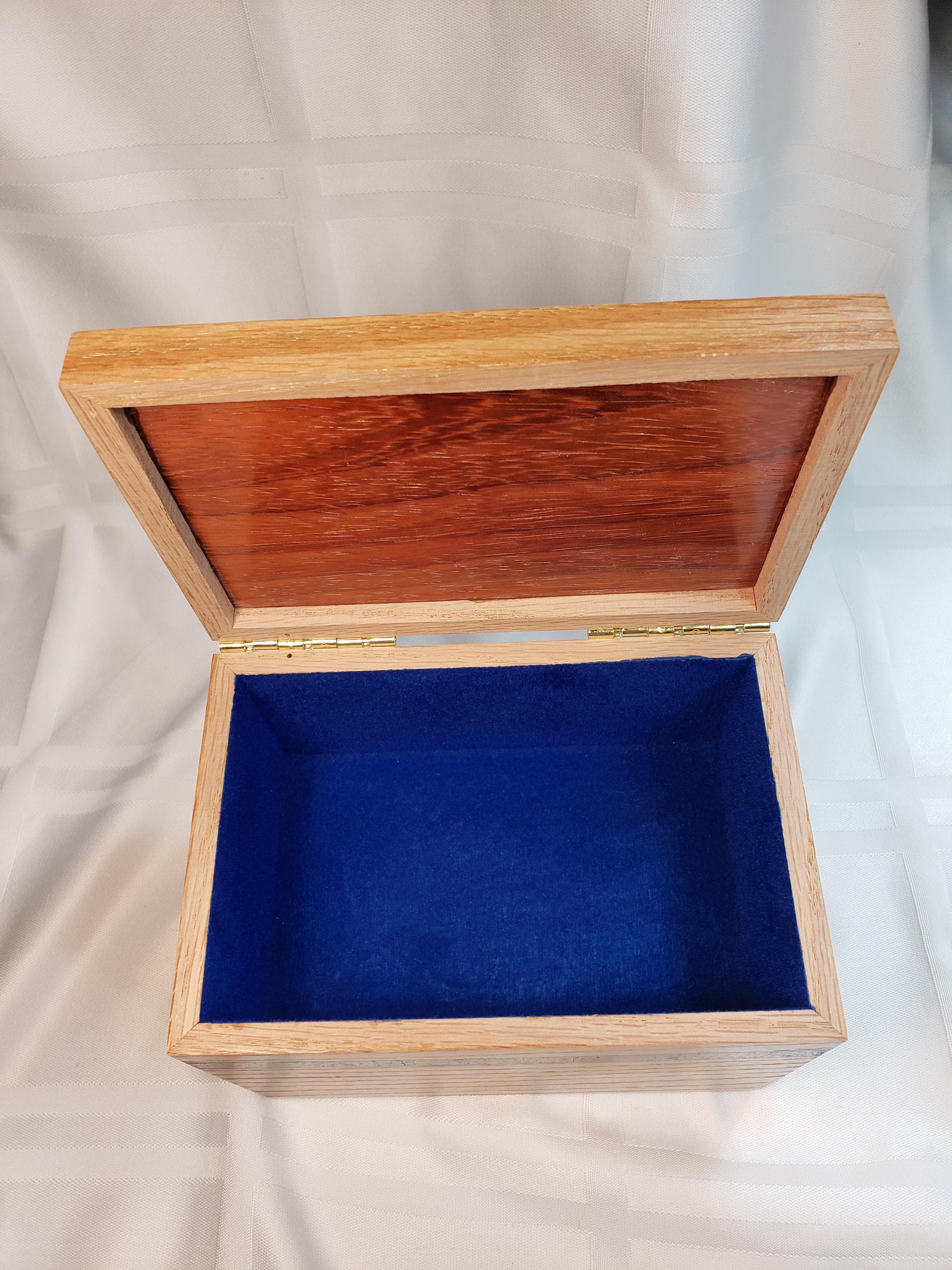Swan Lake Music Box. Oak & Padauk With Walnut Inlay. - Etsy