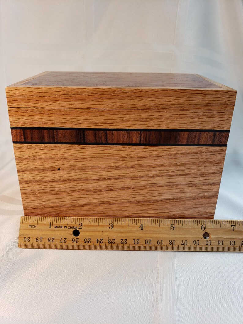 Swan Lake Music Box. Oak & Padauk With Walnut Inlay. - Etsy