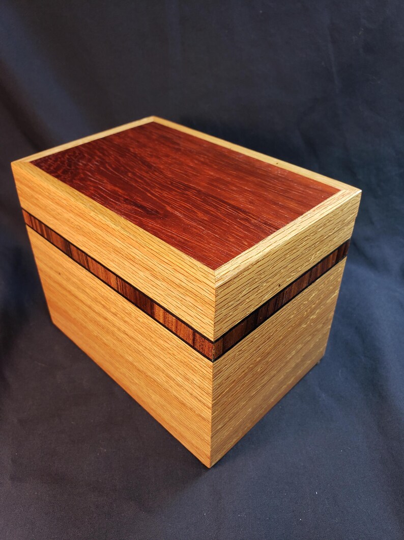 Swan Lake Music Box. Oak & Padauk With Walnut Inlay. - Etsy