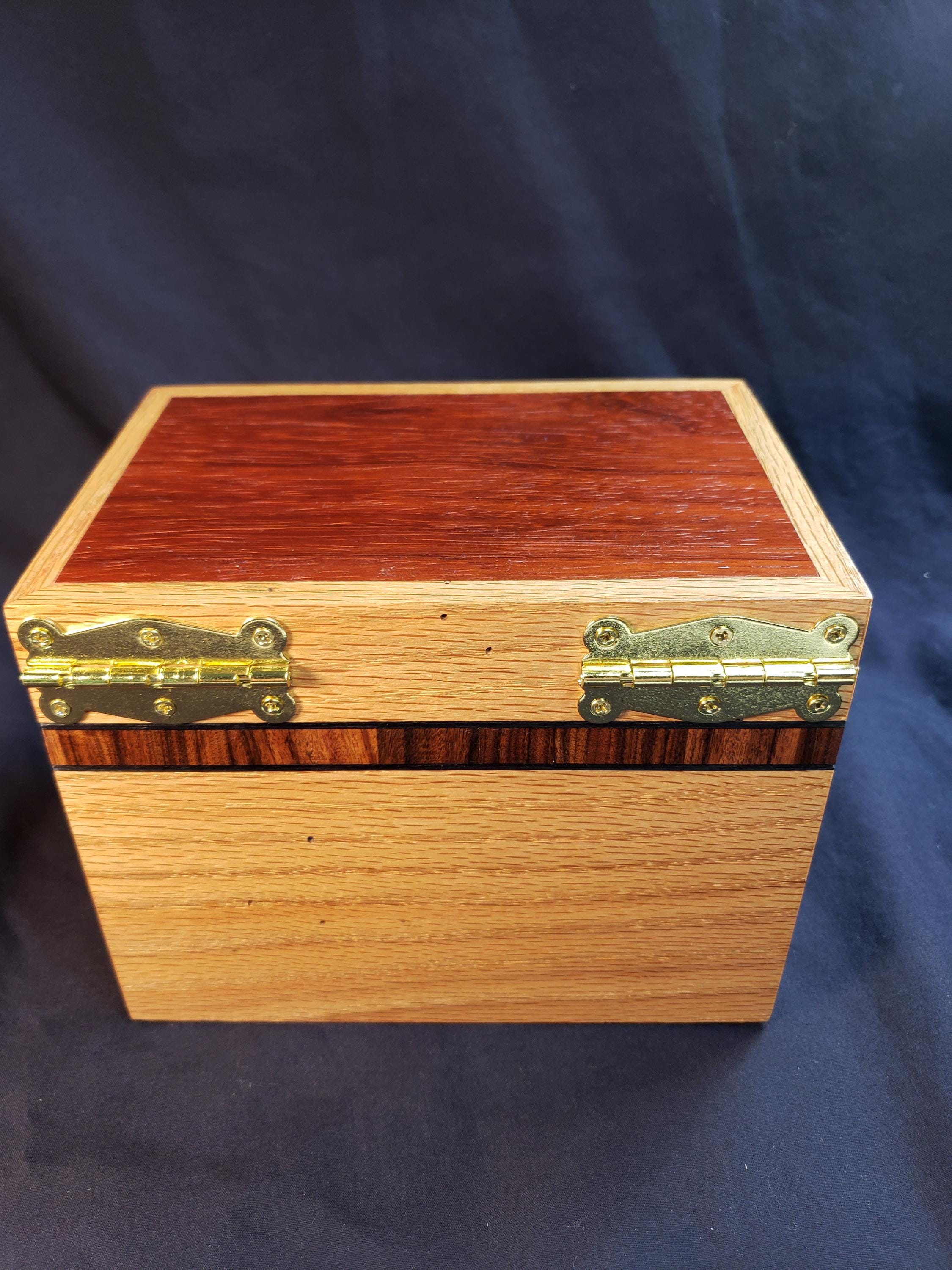 Swan Lake Music Box. Oak & Padauk With Walnut Inlay. - Etsy