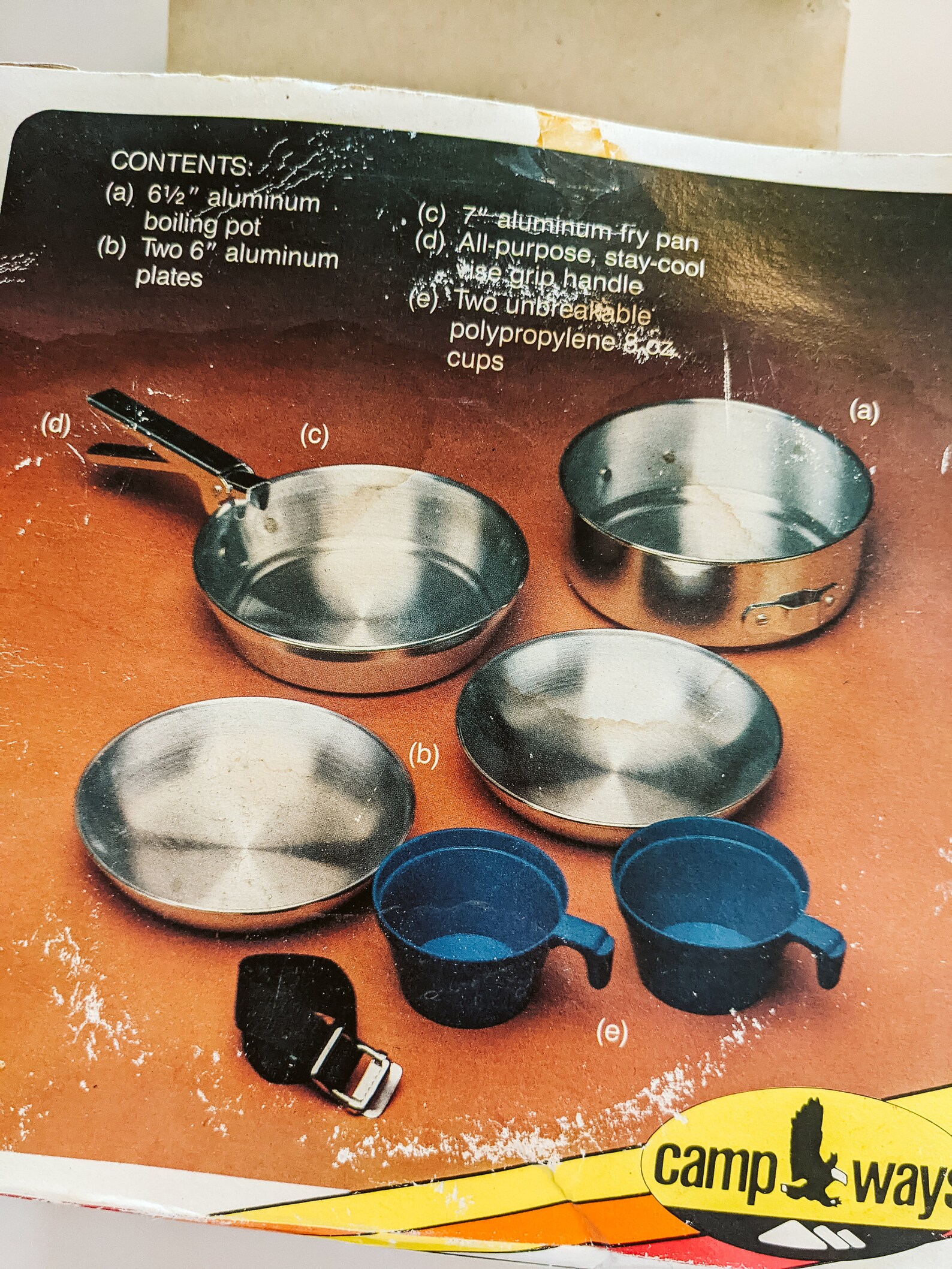 Vintage Cook Set Camping Camp Ways Aluminum Cups Stackable Kit - Etsy