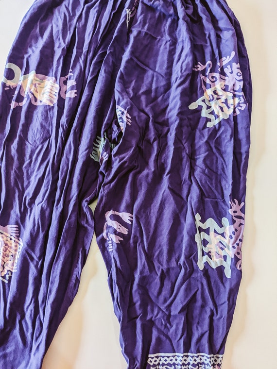 Vintage Bop Harem Pants 1990s Mc Hammer Retro Y2k 198 Gem
