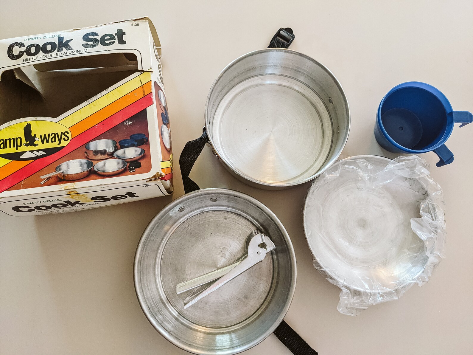 Vintage Cook Set Camping Camp Ways Aluminum Cups Stackable Kit - Etsy