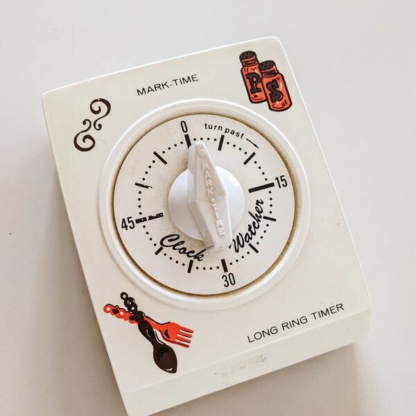 Retro Kitchen Timer - Etsy