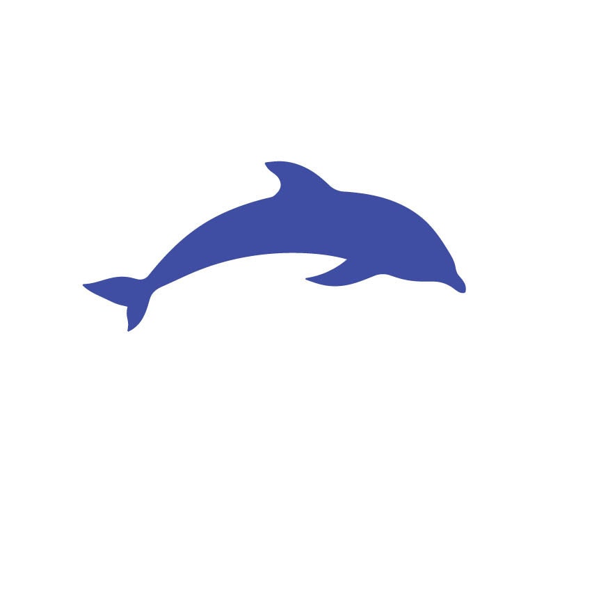 Decal for Cars: Dolphin - Etsy